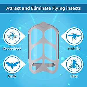 SHAPON Refill Cartridge Kit Replacement Compatible with ZEVO M364 Flying Insect Trap (12 Pack)