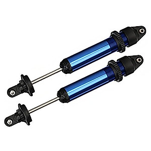 Traxxas 7761 X-Maxx GTX Blue-Anodized Aluminum Shocks, Assembled w/o springs