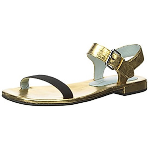 Marc Jacobs Women's Elizabeth Dress Sandal, Gold, 36.5 EU/6.5 M US