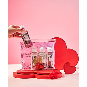 NATURAL SANT - Body Care Products, Everyday Essentials Set - 4 piece kit including hair shampoo & conditioner, body creamy scrub & coconut oil, all natural ingredients, Travel Size