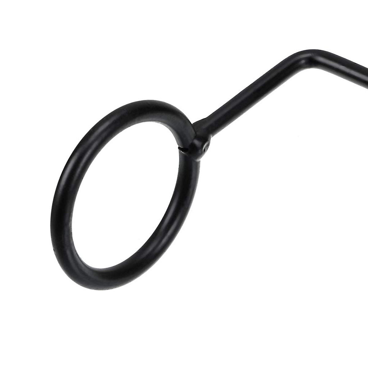 Hipiwe Pack of 6 Wall Mounted Wine Racks - Red Wine Bottle Display Holder with Screws, Metal Hanging Wine Rack Organizer for Beverages/Liquor Bottles Storage