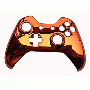 EGME Front Shell Faceplate Top Case Cover Replacement for Xbox One Controller Color -Gold