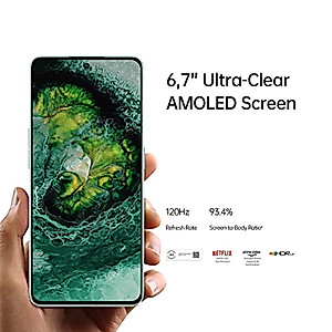 Oppo Reno 8 Pro Dual-Sim 256GB ROM + 8GB RAM (GSM only | No CDMA) Factory Unlocked 5G Smartphone (Glazed Green) - International Version