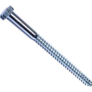 Hard-to-Find Fastener 014973259990 Hex Lag Screws, 5/16 x 4-1/2, Piece-50, zinc