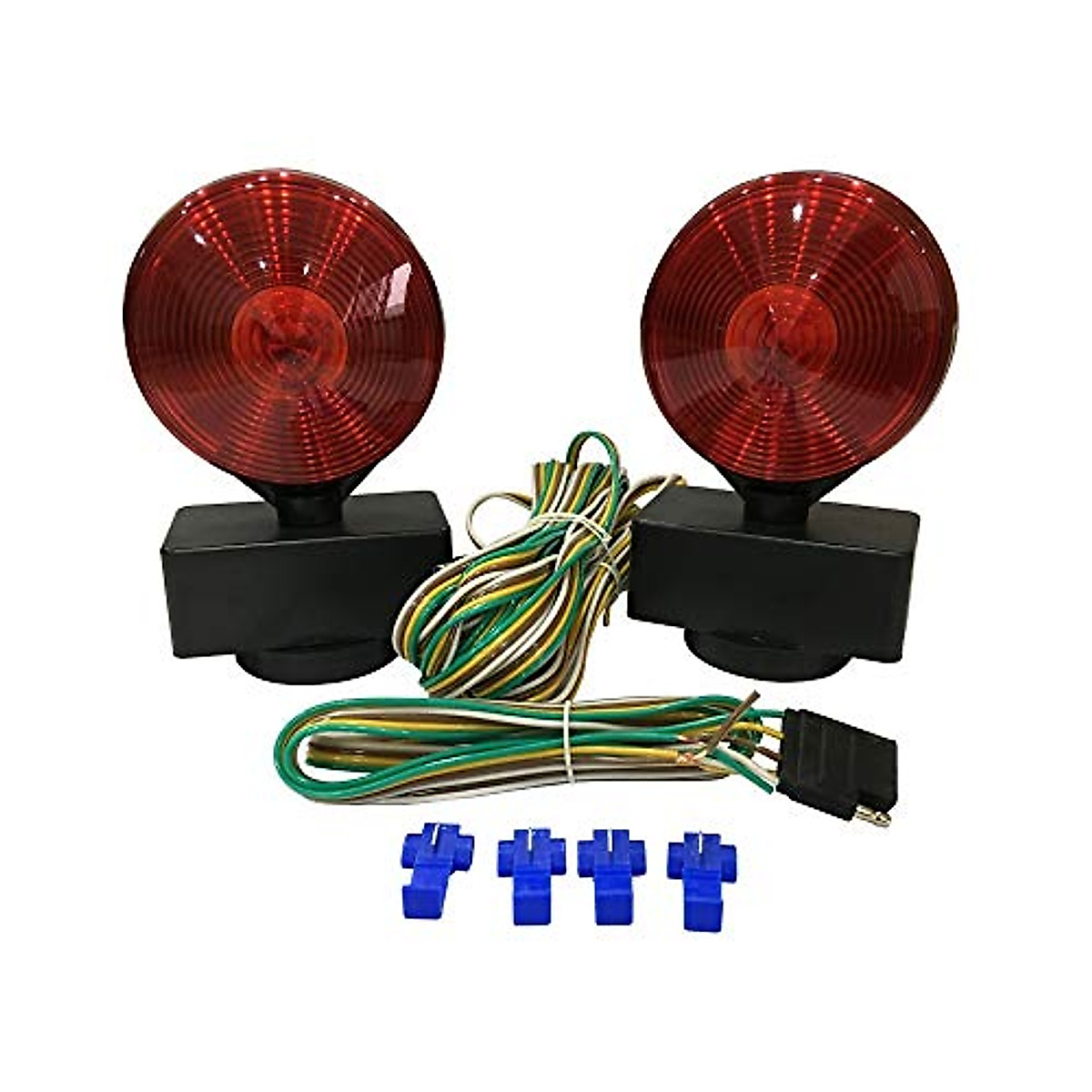 MaxxHaul 80778 Magnetic Towing Light Kit (Dual Sided for RV, Boat, Trailer and More DOT Approved)