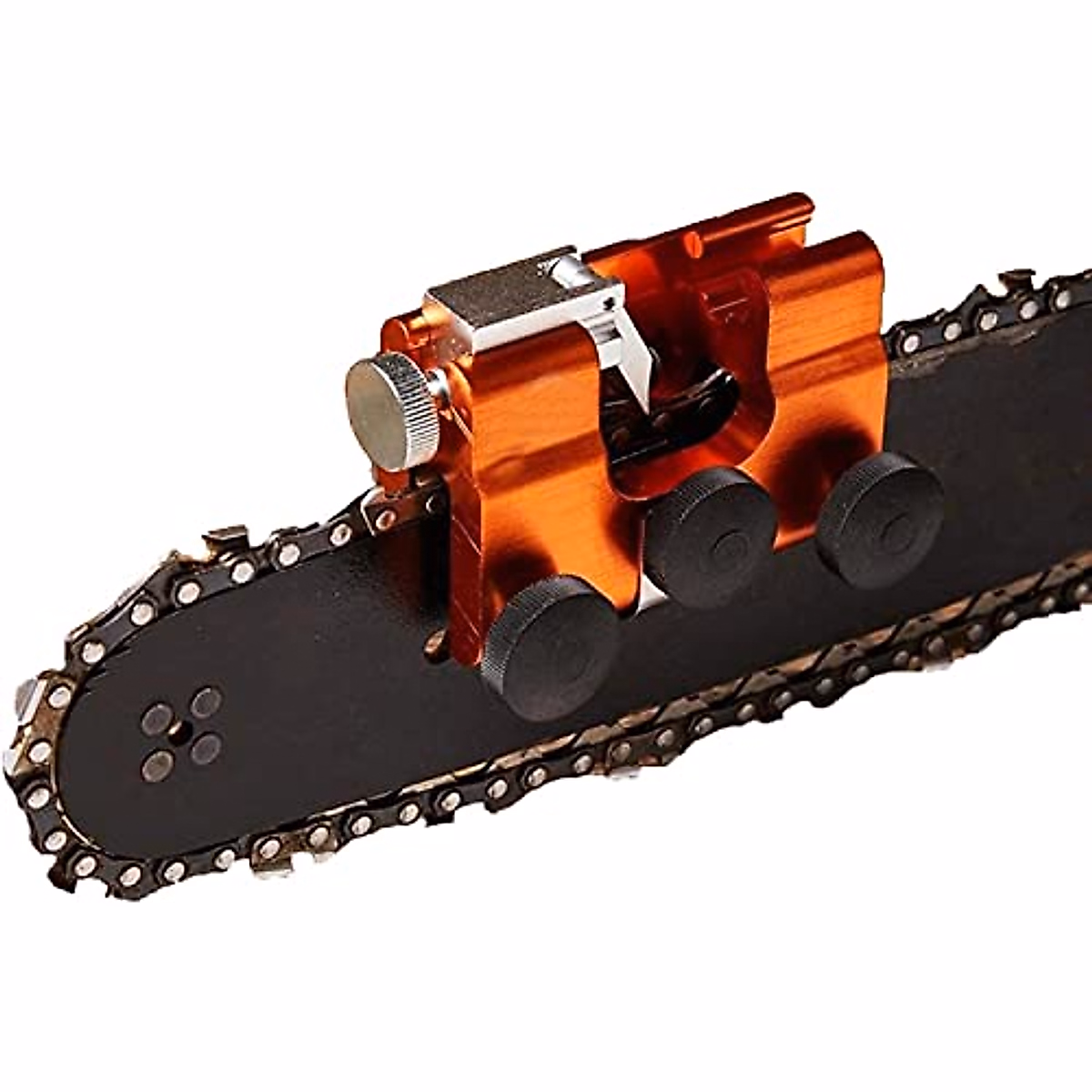 Chainsaw Chain Sharpening Jig - Chainsaw Sharpener Kit, Deluxe Chainsaw Sharpening, Suitable for All Kinds of Chain Saws and Electric Saws, for Lumberjack & Garden Worker