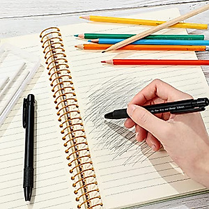 2 Packs Eraser and Refill, Round 3.8 mm Pen Style Eraser with Refill Mechanical Retractable Eraser Art Eraser for Artists Drawing Painting, Students Teacher Adult Children Office School Home