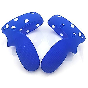 Oculus Quest 2 Handle Silicone Cover Massage Point is Designed to be an All-Inclusive Handle Protective Cover (Black)