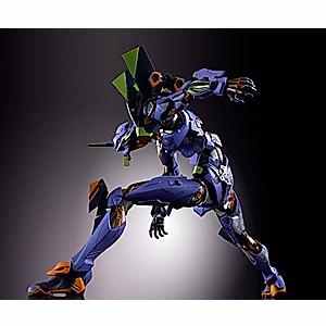 TAMASHII NATIONS Bandai Metal Build Eva-01 Test Type Neon Genesis Evangelion Action Figure