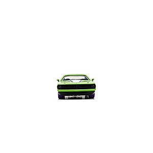 Marvel 1:32 1973 Plymouth Barracuda Die-Cast Car & 1.65" She-Hulk Figure, Toys for Kids and Adults