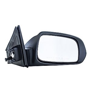 Dependable Direct Passenger Side Mirror for Scion tC (2005-2010) Unpainted Non-Heated Non-Folding Power Operated Right Outside Rear View Replacement Door Mirror with Turn Signal Lamp - SC1321102