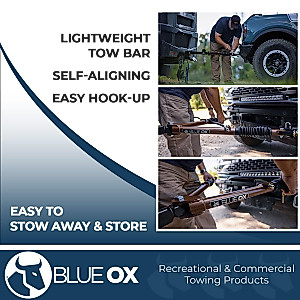 Blue Ox BX4330 Acclaim Class III Tow Bar , Black