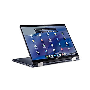 acer Chromebook Spin 714 CP714-1WN-53M9 Laptop Intel Evo Intel Core i5-1235U 14" 1920x1200 IPS Touch Display 8GB LPDDR4X 256GB SSD Wi-Fi 6E FHD MIPI Webcam Backlit Keyboard Chrome OS