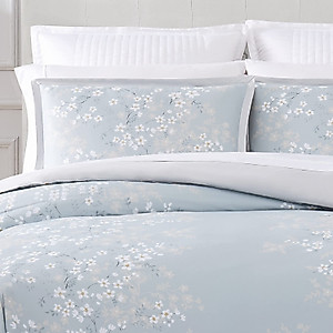 Charisma - King/California King 3 Piece Duvet Cover + Sham Set - Terra Collection - Grey