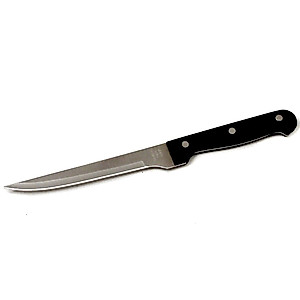 Chef Craft Select Boning Knife, 6 inch Blade 10.5 inches in Length, Stainless Steel/Black