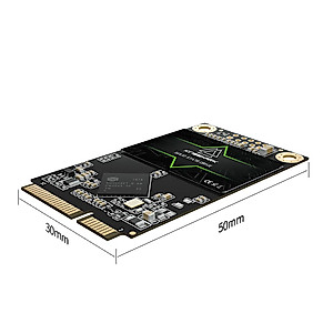 Kingshark Gamer mSATA 1TB Internal Solid State Drive High Performance Hard Drive for Desktop Laptop SATA III 6Gb/s Includes SSD (1TB, MSATA)