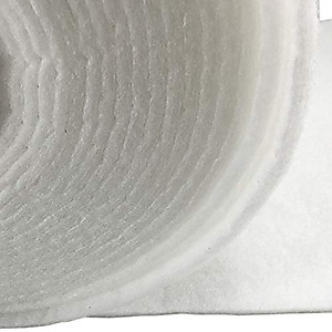 YWBL-WH 5M Non-Woven Fabric Roll, White Air Filter Cotton Primary Filter Cotton Air Filtration Parts for air purifier, filter, air conditioner, medical (1m width)