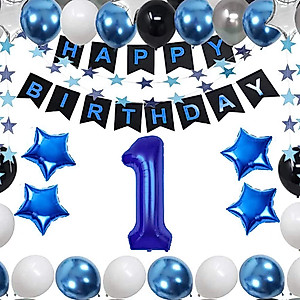 Large Hot Blue 11 Balloons Number - 40 Inch | Blue Number 11 for Birthday Balloon for 11th Birthday Decorations for Girls Daughter | 11 Number Balloon for 11 Old Birthday Gift Decors Anniversary