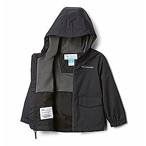 Columbia Youth Boys Rain-Zilla Jacket, Black, XX-Small