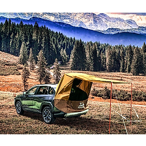 Hasika Camping Tent 2 Person Sun Shade Privacy Shelter Easy Set Up 120 Seconds Waterproof 3000MM UPF 50+ Yellow (Small)