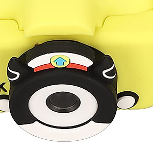 Childrens Digital Camera, Front and Rear Two Cameras Childrens Camera stimulates Childrens Imagination 2inch HD Screen Multiple MP3 for Video Filters with 32G Memory Card with Card Reader