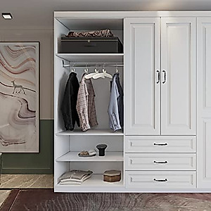 Padded Clothing Hangers - Premium Fabric Hangers for Coat, Sweater, Wedding Dress, Bride, Closet - Upgraded Heavy Duty Sweater Clothes Hangers - Pack of 10