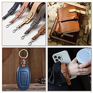 YORANYO 30 Sets 8MM Round Head Button Stud for Leather Chicago Screws Spikes and Stud Leather Rivets Screws Button Rivets for Repair and Decorate Clothing Shoes Belts Bags Dog Collars (Bronze)