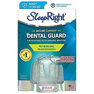 SleepRight Secure-Comfort Dental Guard to Prevent Teeth Grinding and Damage
