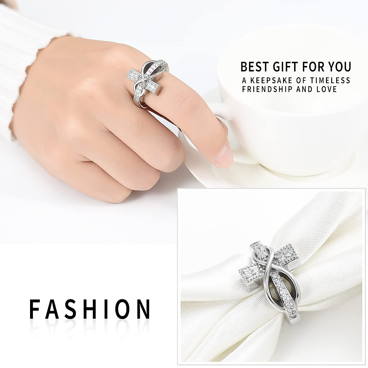 memorial jewelry Diamond Cross Ring Hold Loved Ones Ashes Cremation Urn Ring for Women Man Finger Ring
