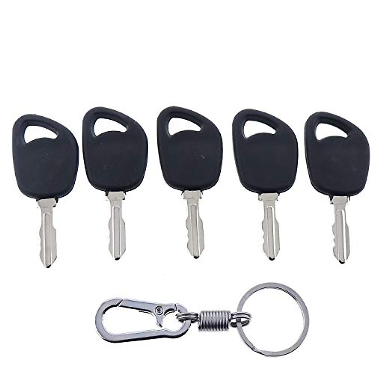 ZTUOAUMA 5X Ignition Key AM131946 AM135345 M153650 GY20680 GX24332 for John Deere D100 D105 D110 D120 D130 D140 D150 D155 D160 D170 AYP Husqvarna Poulan Roper Craftsman Lawn Mowers