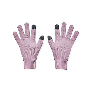 Under Armour Women's Around Town Gloves, Mauve Pink (698)/Ash Plum, Large/X-Large
