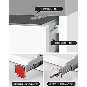 Magnetic Push Latches for Cabinets Jiayi 10 Pack Push to Open Door Latch Heavy Duty Touch Latches Kitchen Door Push Release Latch for Drawer Closure Push Catch Press Out Cabinet Hardware