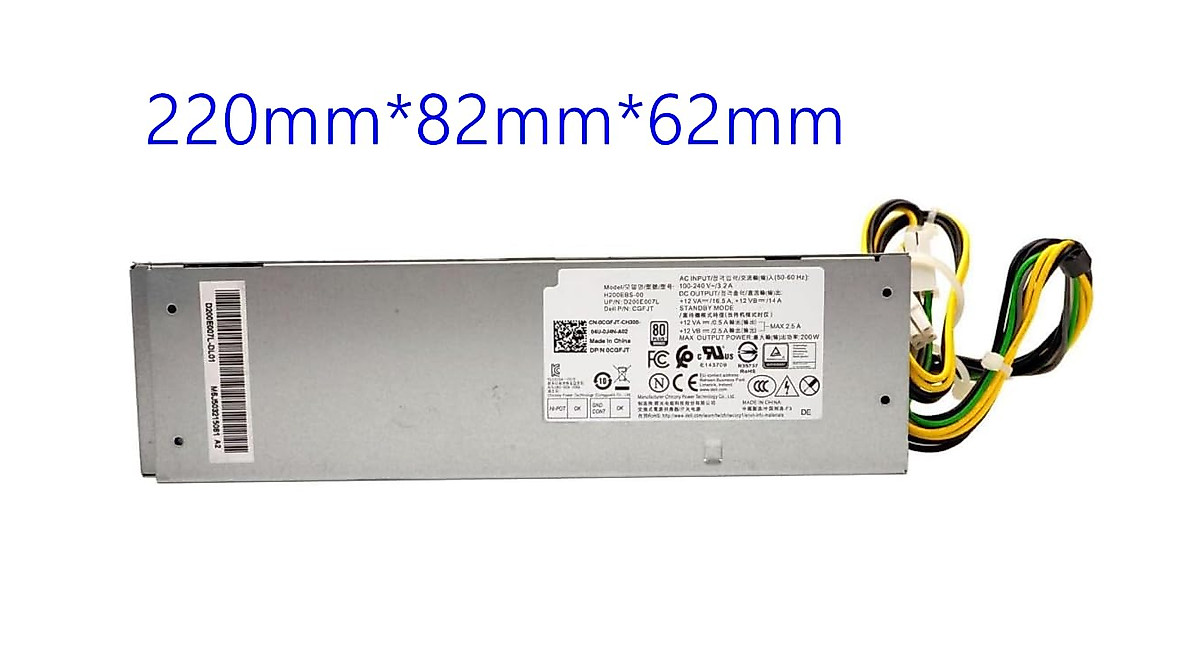 Power Supply Replacement for Dell Optiplex 3060 5060 3070 Inspiron 3470 ...