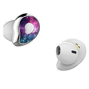 KENKUO Colorful Wireless Earbuds, in-Ear Bluetooth Headphones with 6D Stereo Sound, Bluetooth Earbuds with 4 Microphones, Button Control, 40Hours Playtime for Sports/Travel/Work, Colorful