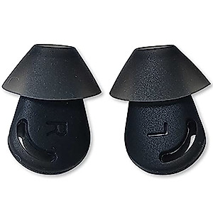 Miayaya Ear Buds Tips Spare Kit Compatible for Plantronics Voyager 6200 UC Bluetooth Headset Earphones Silicone Eartips Replacement Eargel Earbuds Gels Small Medium Large Size Durable 3 Pairs