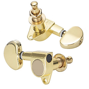 Gusnilo Guitar Tuner Pegs 1set 3l3r Grover-style Guitar Tuner Grover Tuners Head Gold
