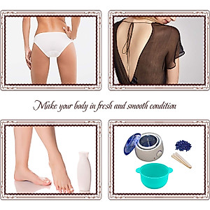 2 Pieces Wax Warmer Replacement Pot Removable Silicone Pot Hair Removal Waxing Bowl for Hair Remover Machine Home Waxing Amlessory, 500 ml,14 oz (Green)