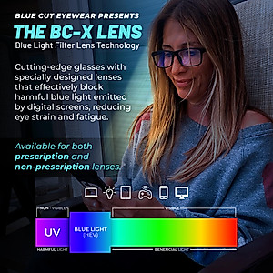 Blue Light Blocking Glasses For Men/Women Anti-Fatigue Computer Monitor Gaming Glasses Reduce Eye Strain Game Glasses