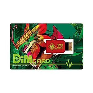 BANDAI Digimon Hermit in The Jungle and Nu Metal Empire DIM Cards DIM Card Expansions for The Vital Bracelet| Raise New Electronic Pets with These Vital Bracelet Cards