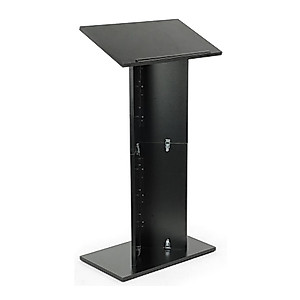 FixtureDisplays® Portable Column Style Lectern: Lightweight & Folding 15239