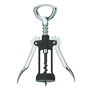 Fantes Rubber-Touch Wing Corkscrew, Made in Italy, 6.75-Inches x 2.625-Inches, The Italian Market Original since 1906
