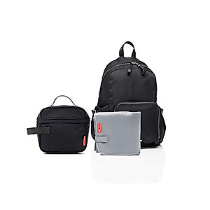 Storksak Hero Backpack Diaper Bag, Black, One Size