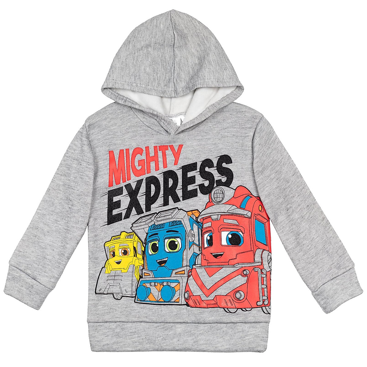Mighty Express Nate Milo Brock Little Boys Fleece Pullover Hoodie and Pants Outfit Set Gray/Black 7-8