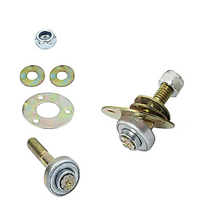 BOLWHAO 4 Pcs Rocking Chair Bearing Connecting Piece Rocking Chair Bearing Screws Kits Furniture Connecting Fittings (M8*45mm)