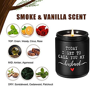 Fairy's Gift Wedding Day Candle - to My Husband on Our Wedding Day, Fiance Gifts for Him - Future Husband Gifts, Funny Groom Gifts - Groom Gifts from Bride on Wedding Day, Gifts for Hubby Husband