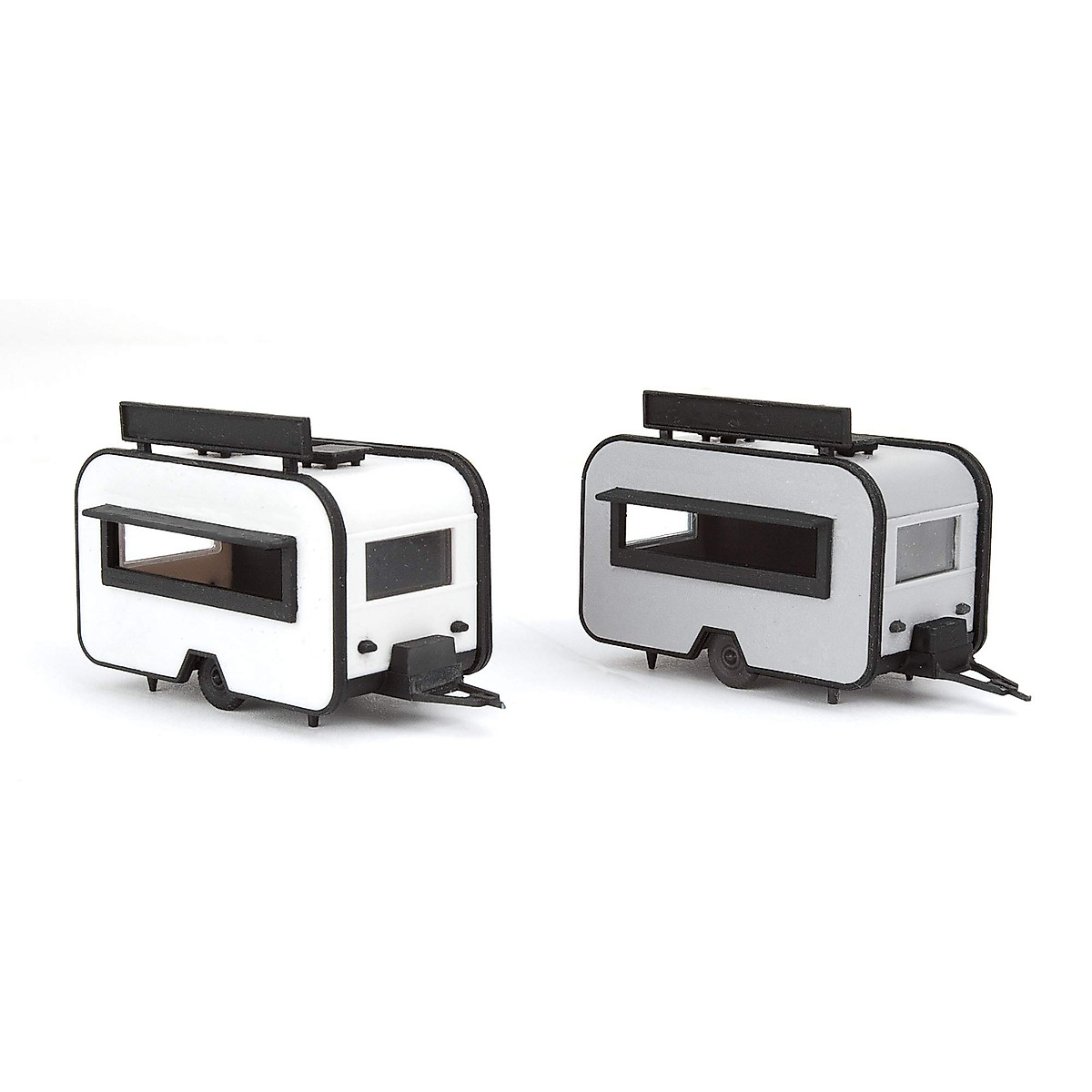 Walthers SceneMaster BBQ & Taco Food Trailers - Kit