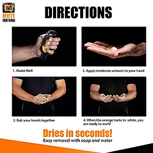 MUTE Liquid Athletic Chalk with Rosin, 200 Milliliter Refill