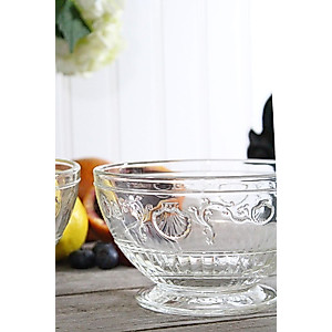 La Rochere Versailles Bowl (Set of 6), 21 oz, Clear