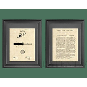 Patent Prints - Louisville Slugger Patent Art - Baseball Wall Art - Patent Art Poster (8.5 x 11) - 73