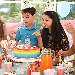 Number 5 Candle, Birthday Candles for Cake, 5th Rainbow Birthday Decorations Girl, Cake Toppers Rainbow Birthday Candle Pony Birthday Party Favors Anniversary Celebration Supplies